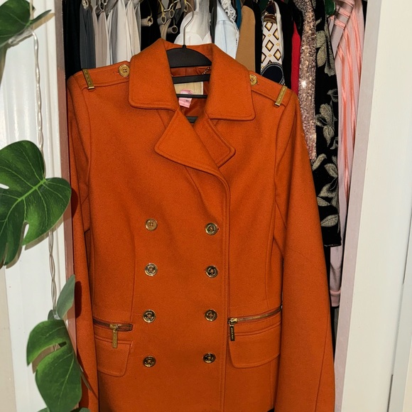 MICHAEL Michael Kors | Jackets & Coats | Michael Kors Wool Burnt Orange ...